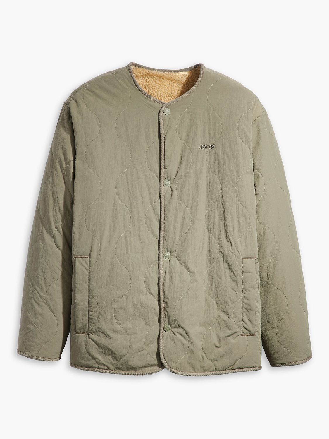 LEVI'S Abbottts Reversible Jacket in Smokey Olive | endource