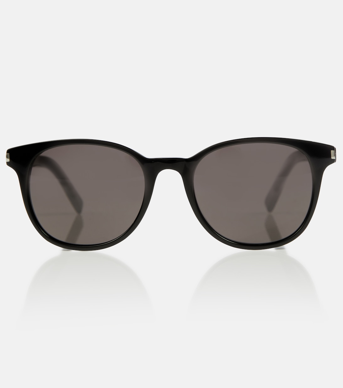 SAINT LAURENT Zoe Round Sunglasses in Black | endource