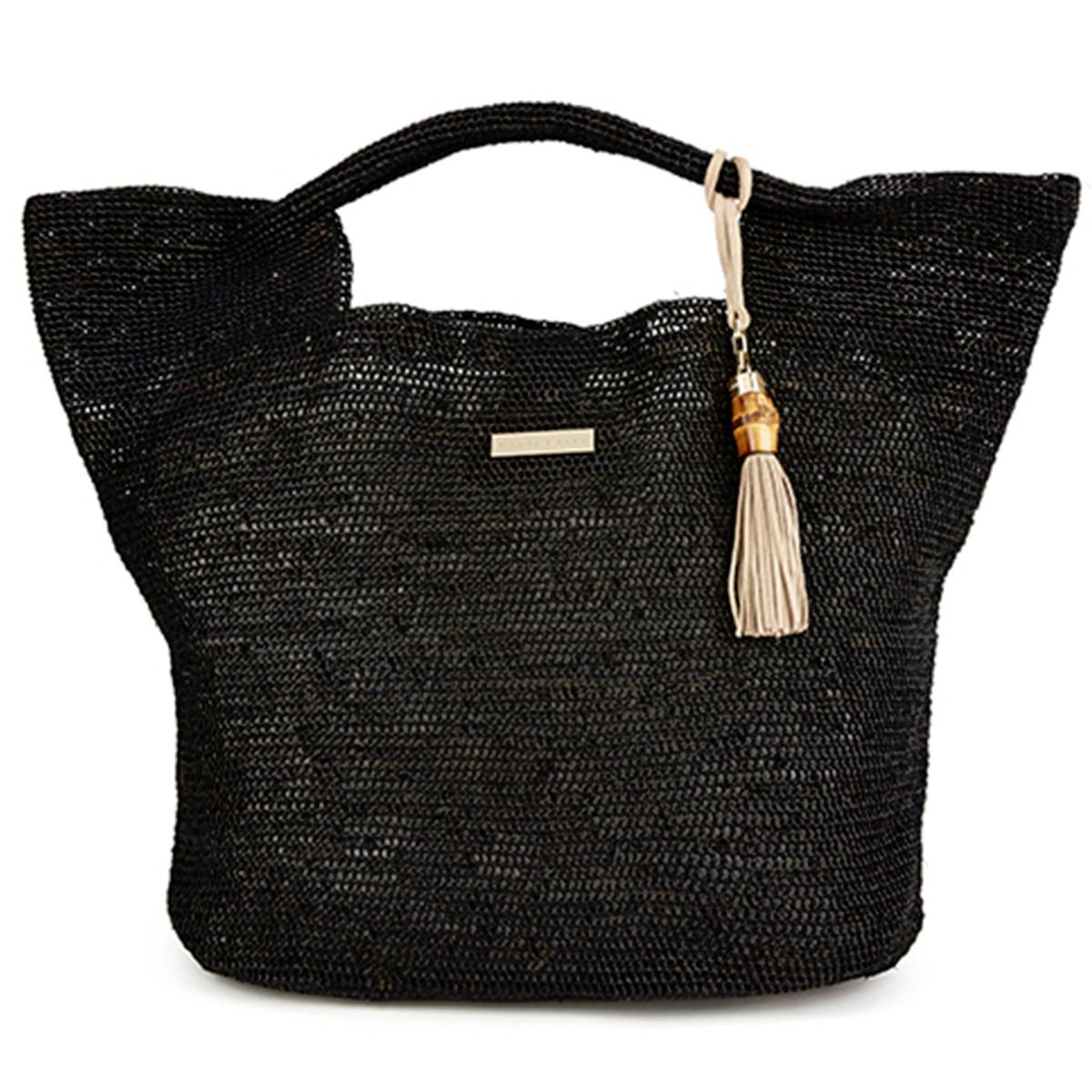 Heidi Klein Grace Bay Large Raffia Bucket Bag | endource