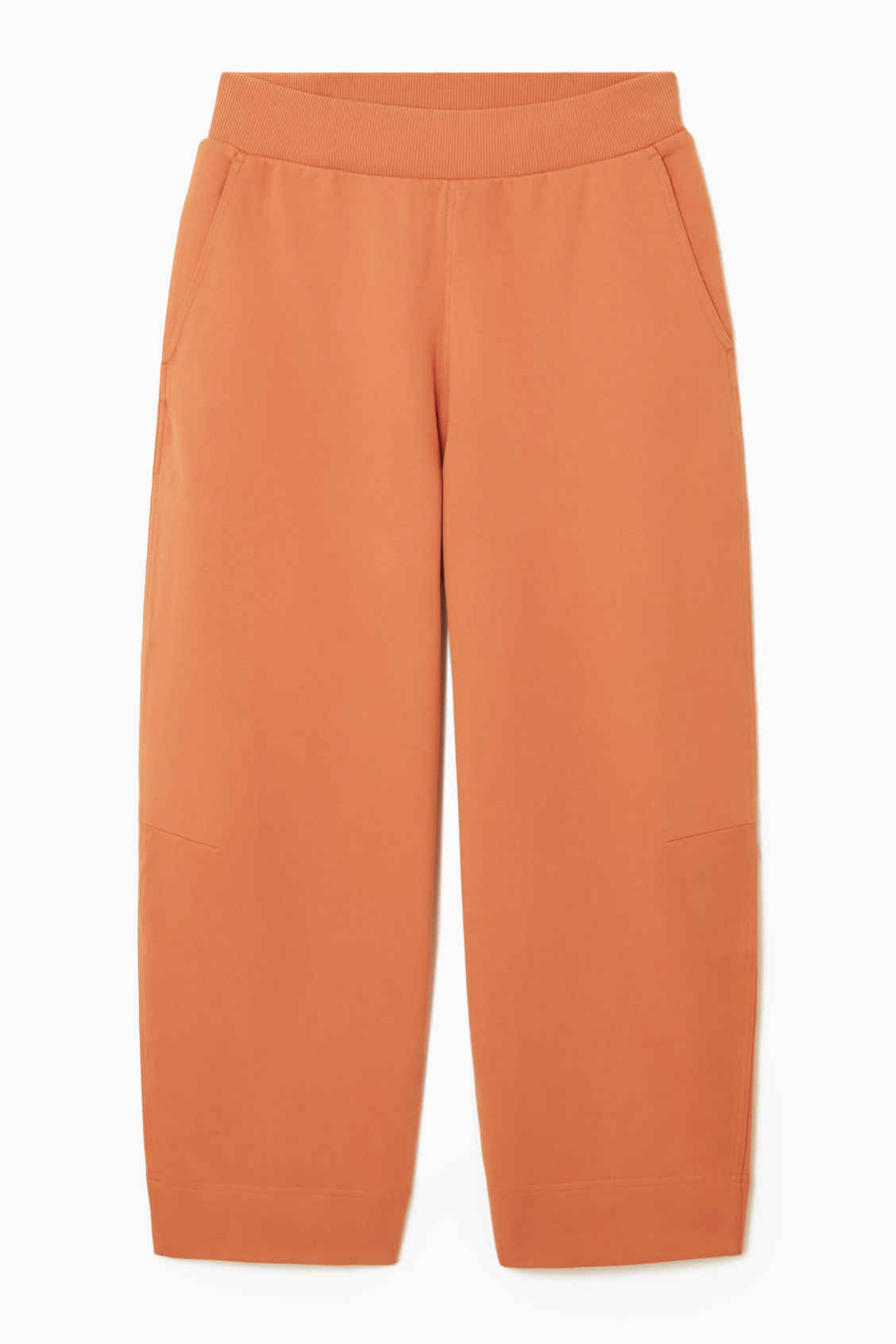 COS Barrel-Leg Joggers in TERRACOTTA | endource