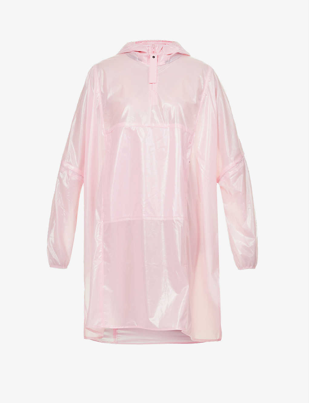 RAINS Ultralight Hooded Shell Jacket in PINKSKY | endource