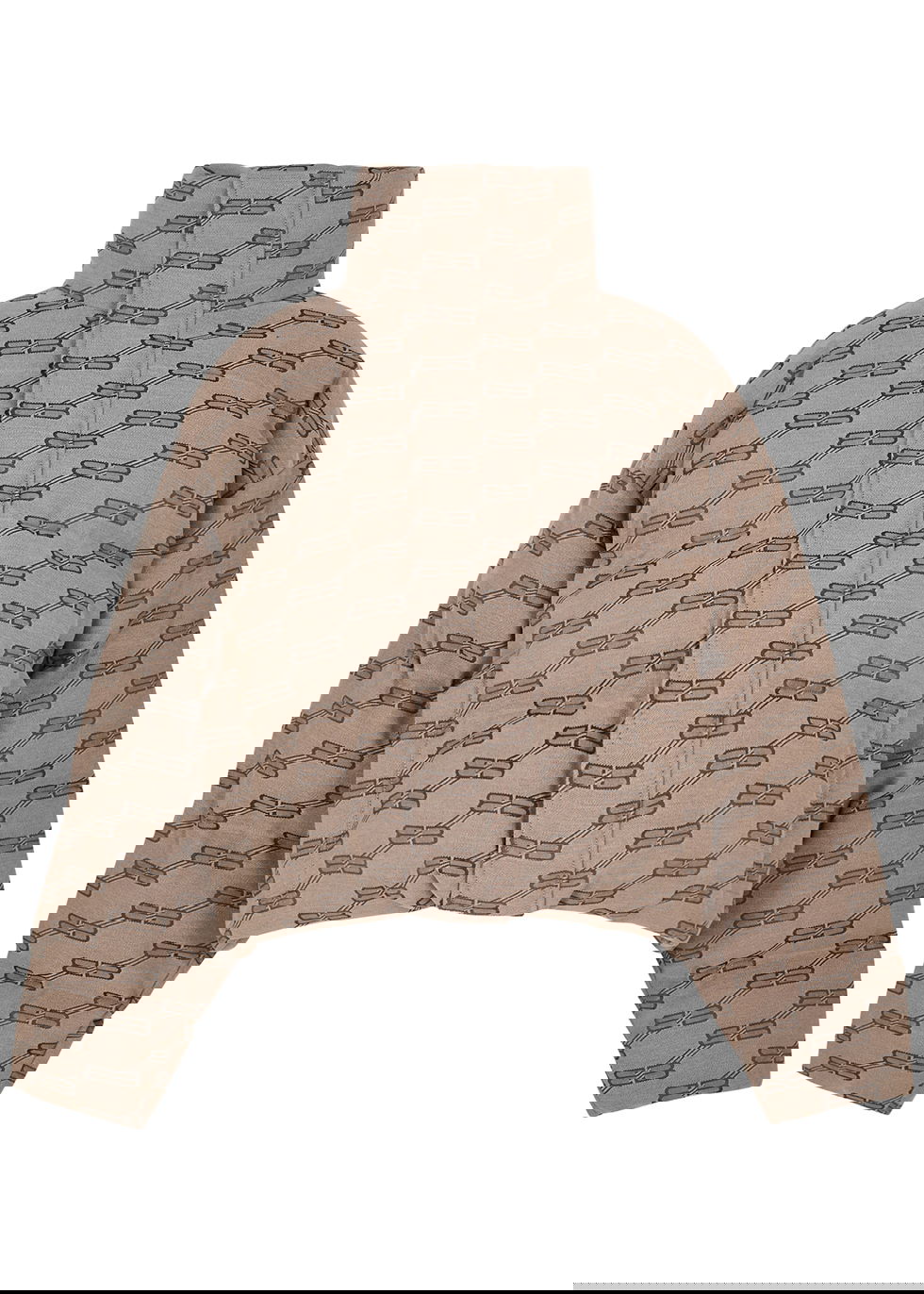 BALENCIAGA BB Monogrammed Quilted Cotton-Blend Jacket | endource