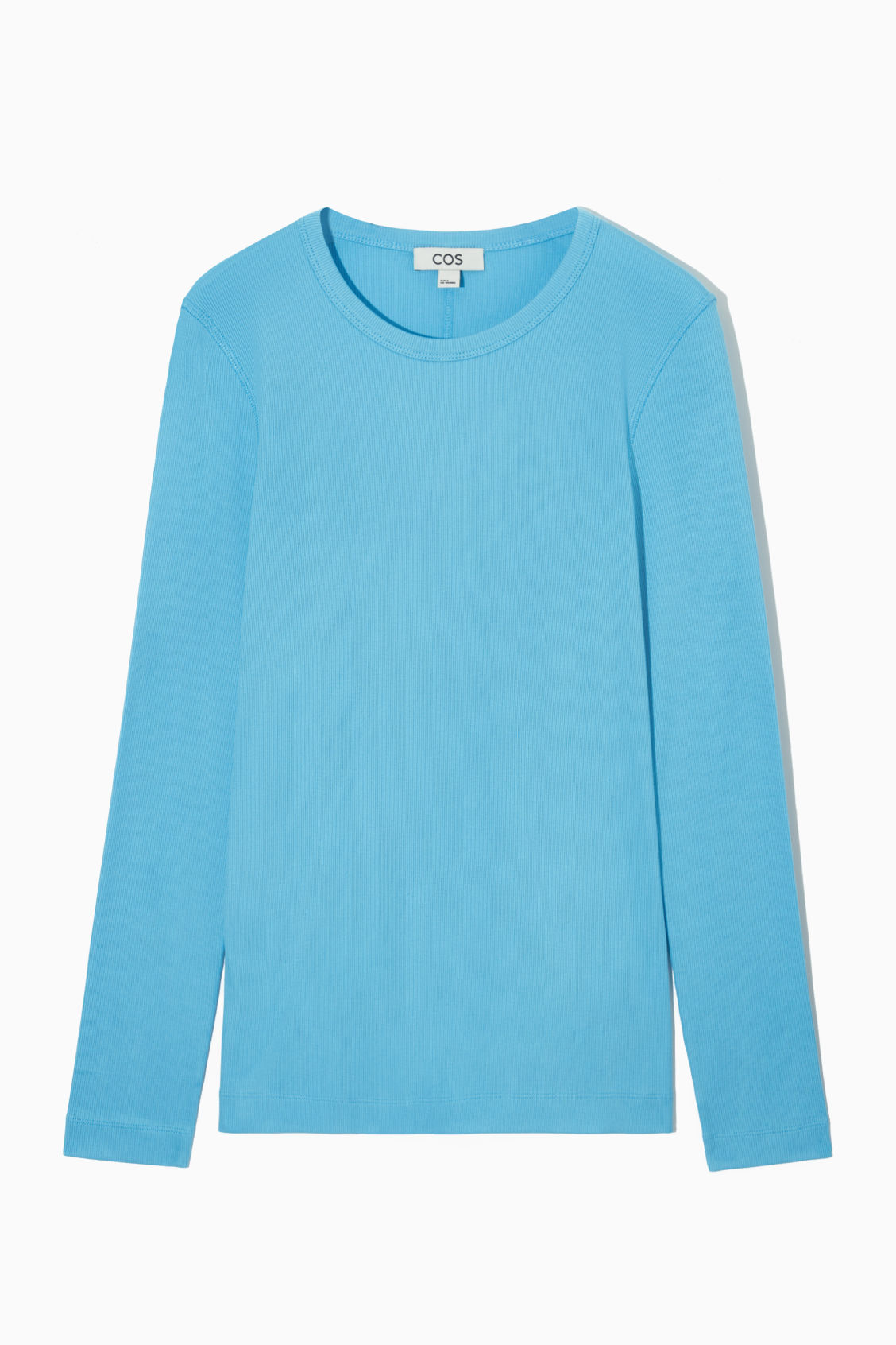 COS Ribbed Jersey Long-Sleeved Top | endource