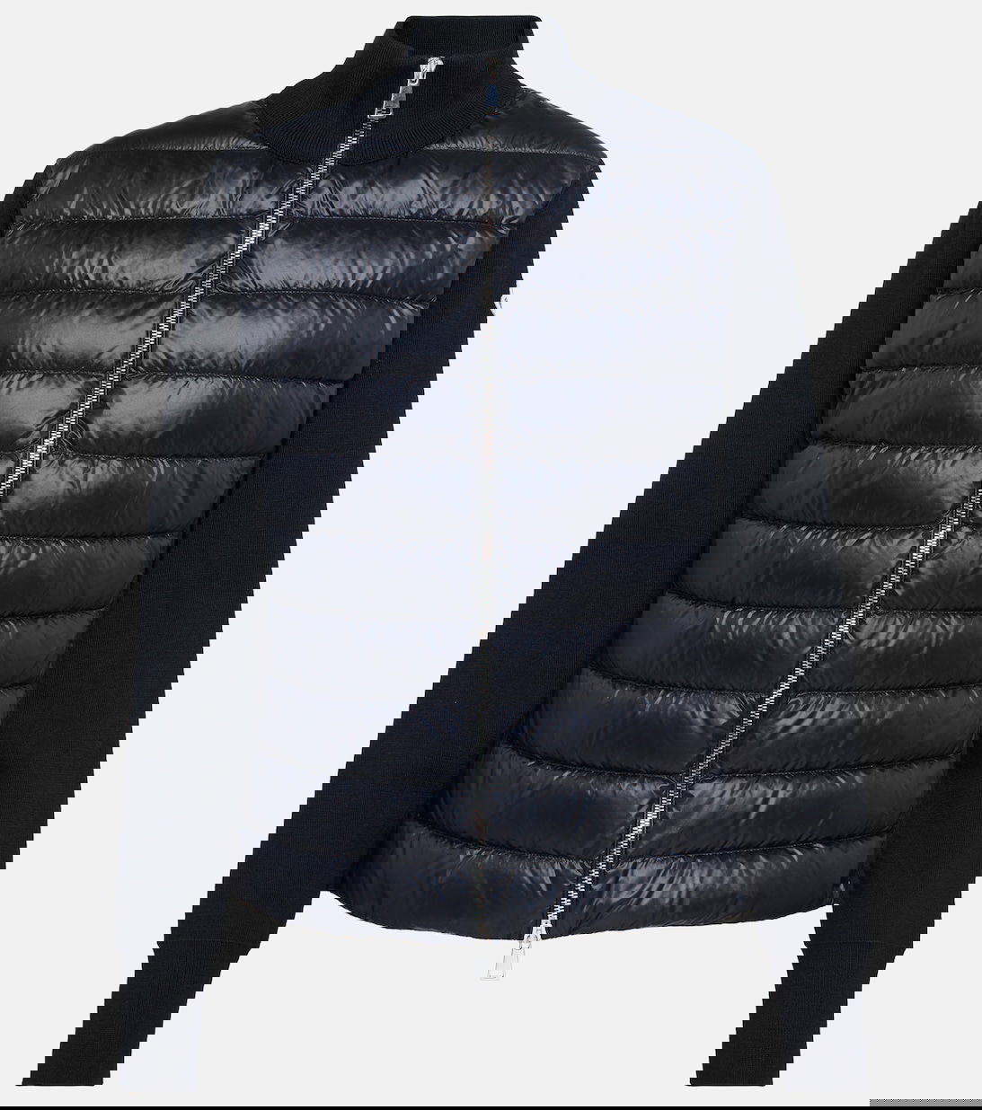 MONCLER Down-Paneled Wool Jacket | Endource