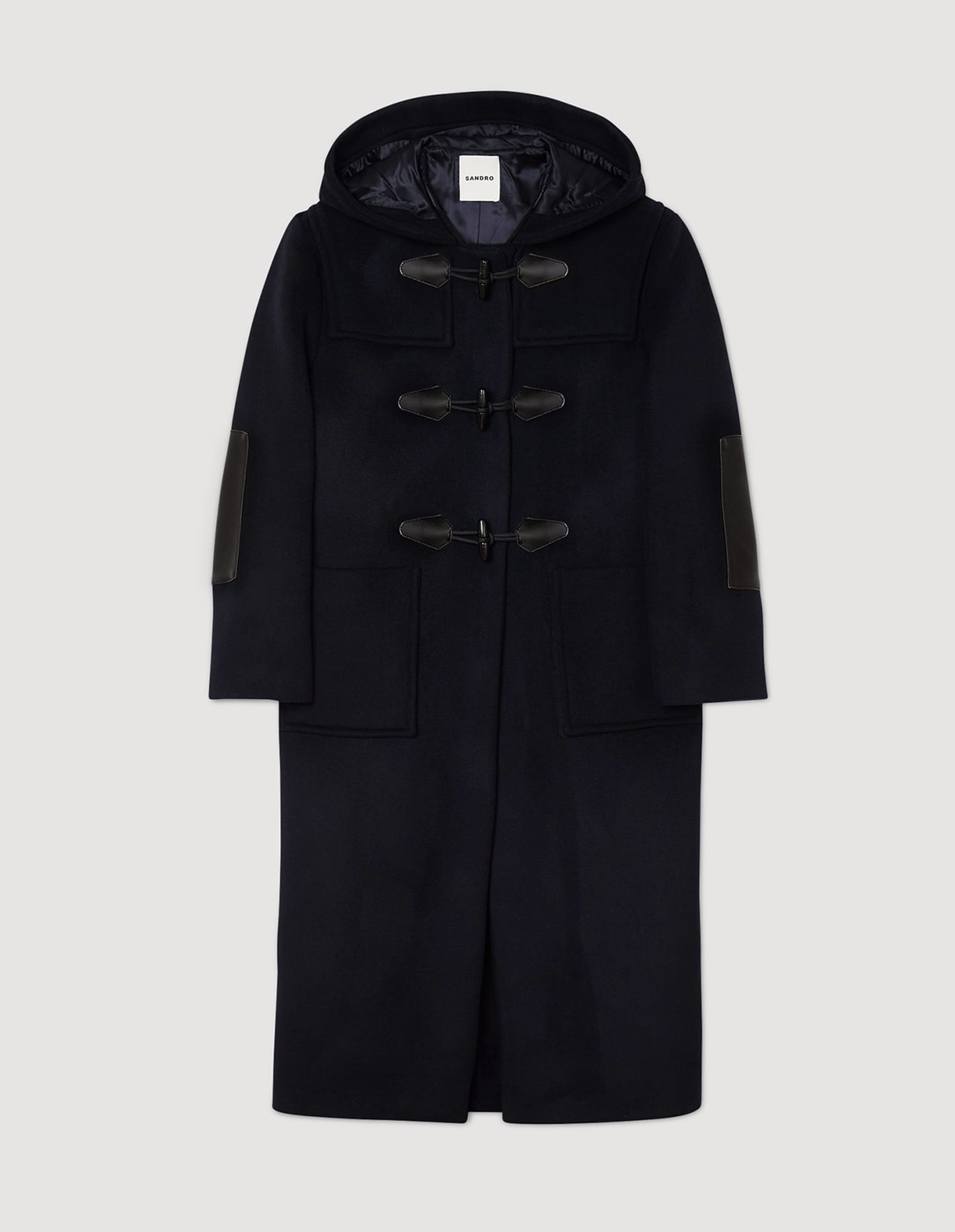 SANDRO Long Duffle Coat | endource