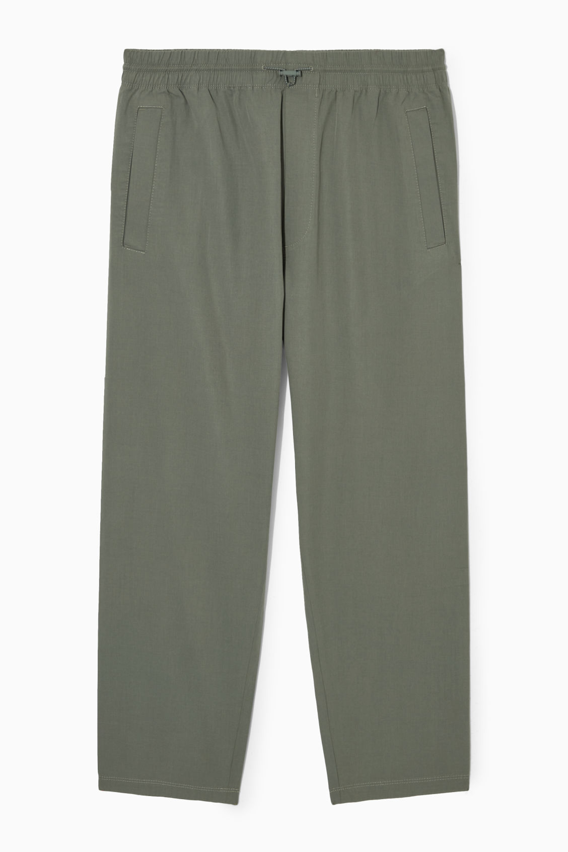 COS Drawstring Chinos in GREY | endource