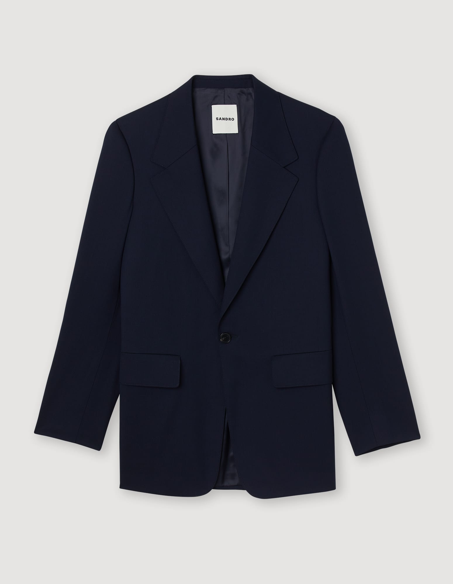 SANDRO Wool Suit Jacket | Endource
