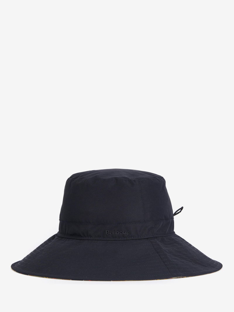 BARBOUR Harriet Showerproof Sports Hat in Navy | Endource