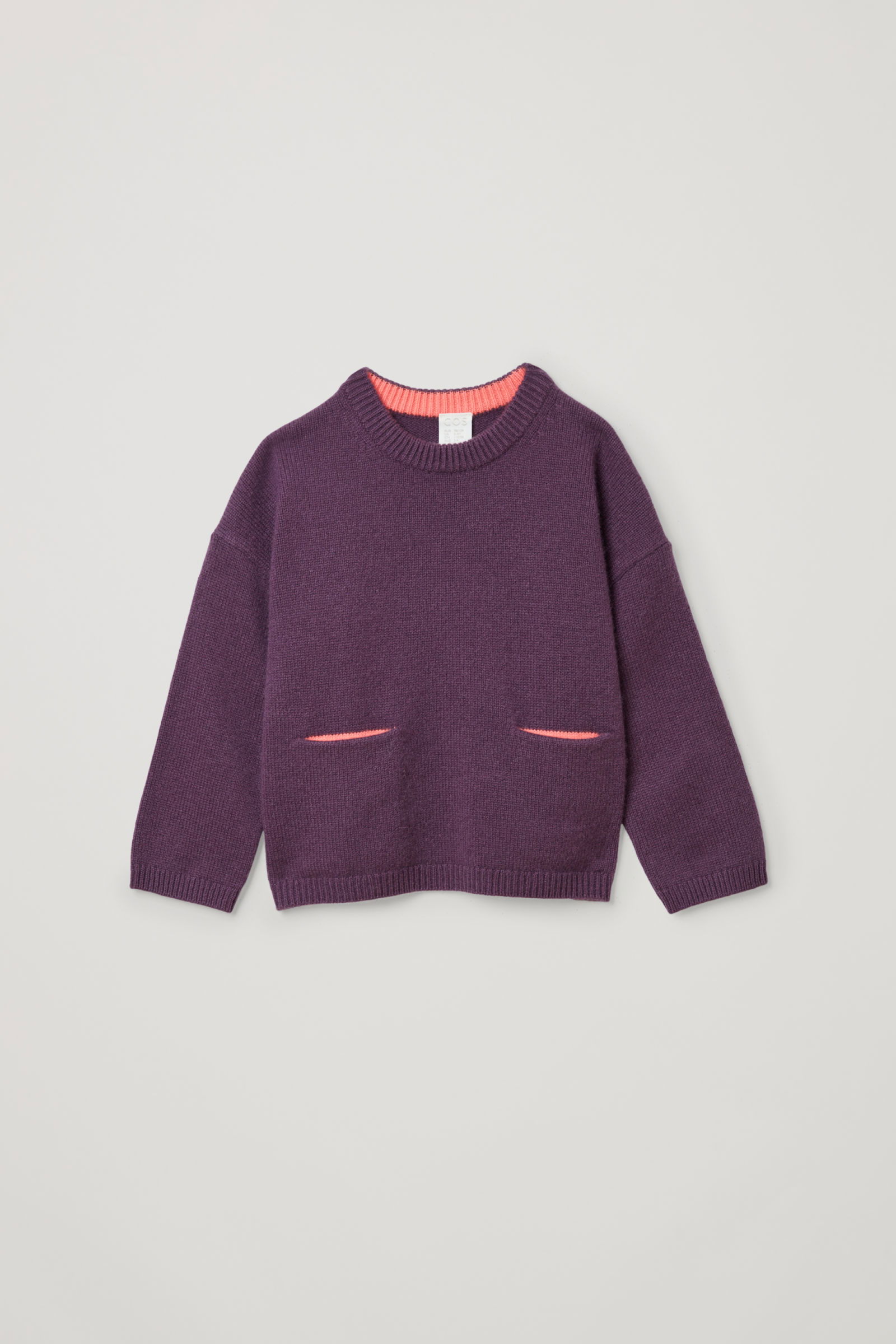 COS Cashmere Patch Pocket Jumper | endource