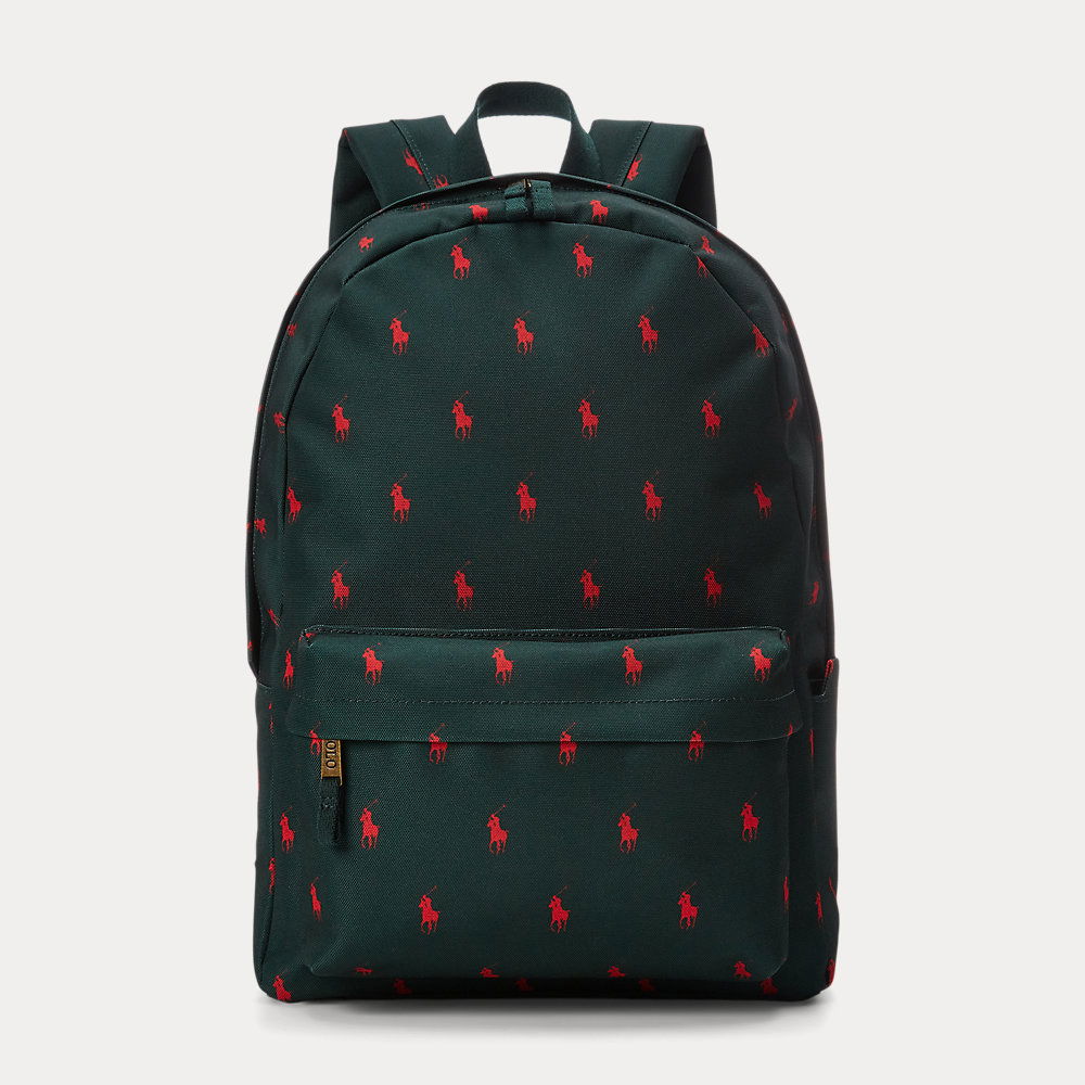 RALPH LAUREN Polo Pony Backpack in Green | Endource