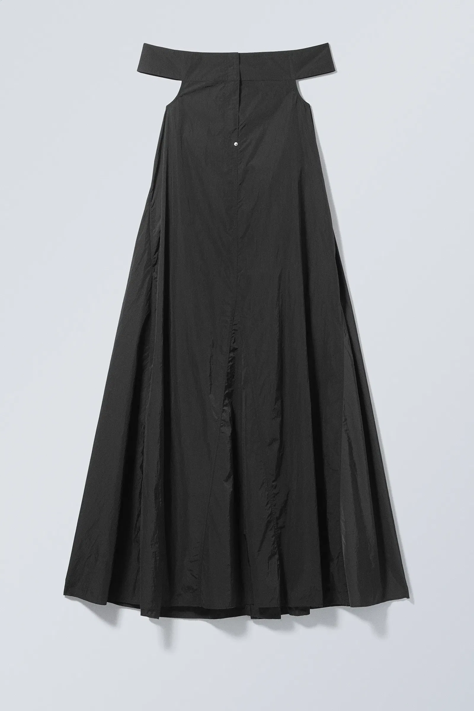 WEEKDAY Hug Dress in Off Black | endource