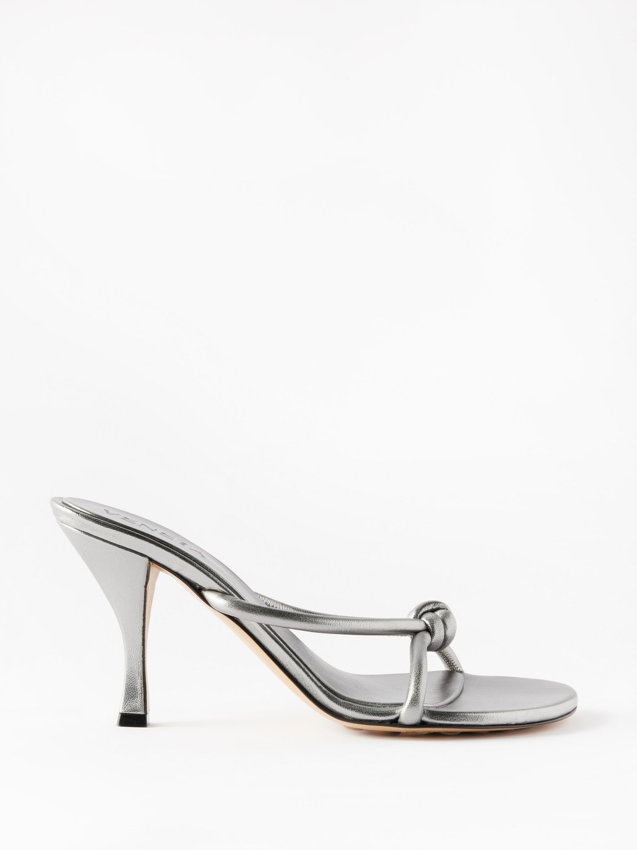 BOTTEGA VENETA Blink 80 Leather Mules | endource