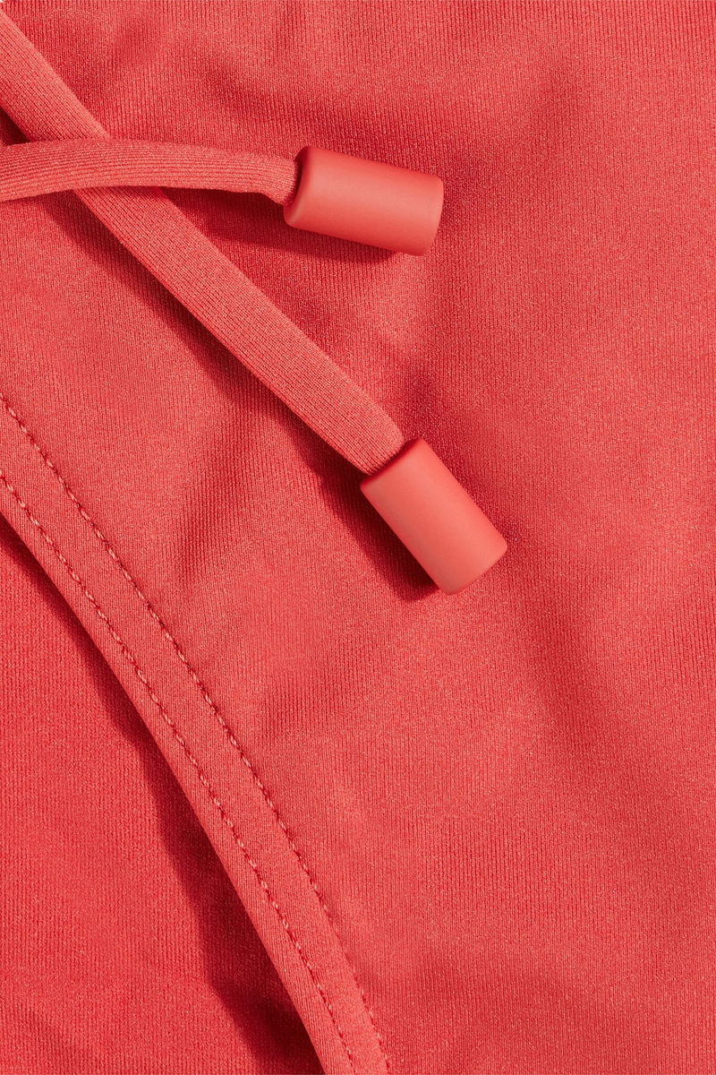 ZIMMERMANN Separates Sculpt Low-Rise Bikini Briefs in Red | Endource