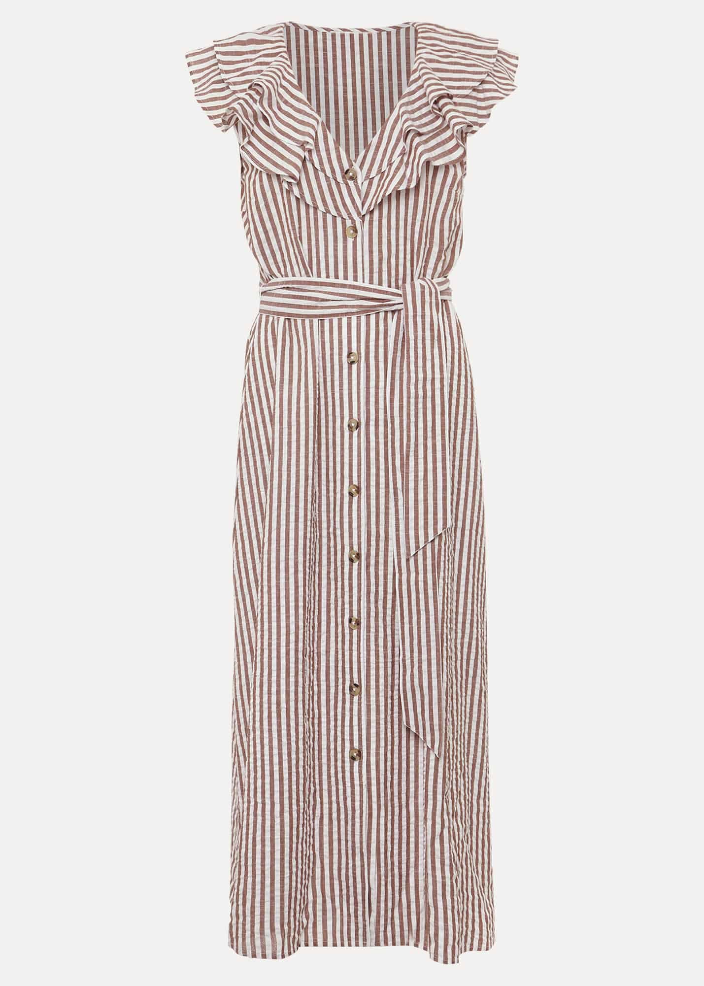 PHASE EIGHT Jamilla Striped Midi Dress | endource