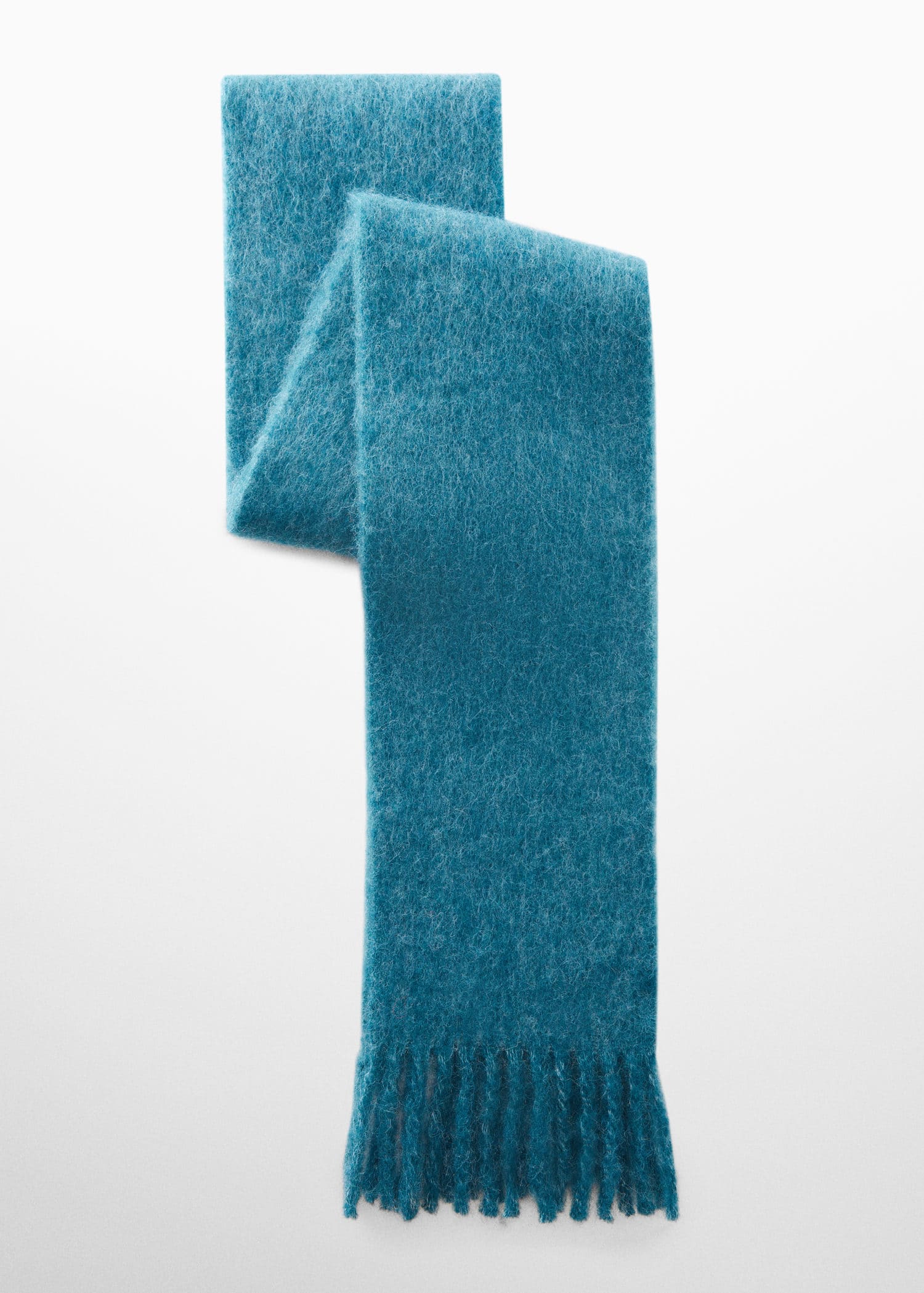 MANGO Fringed Edge Scarf | Endource