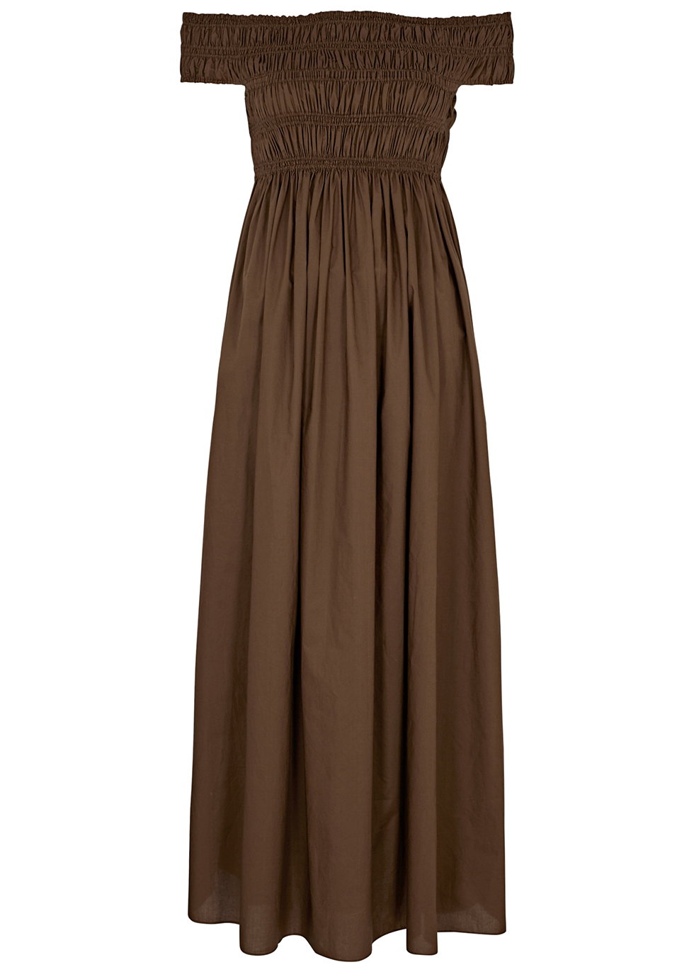 MATTEAU Off-The-Shoulder Maxi Dress | endource