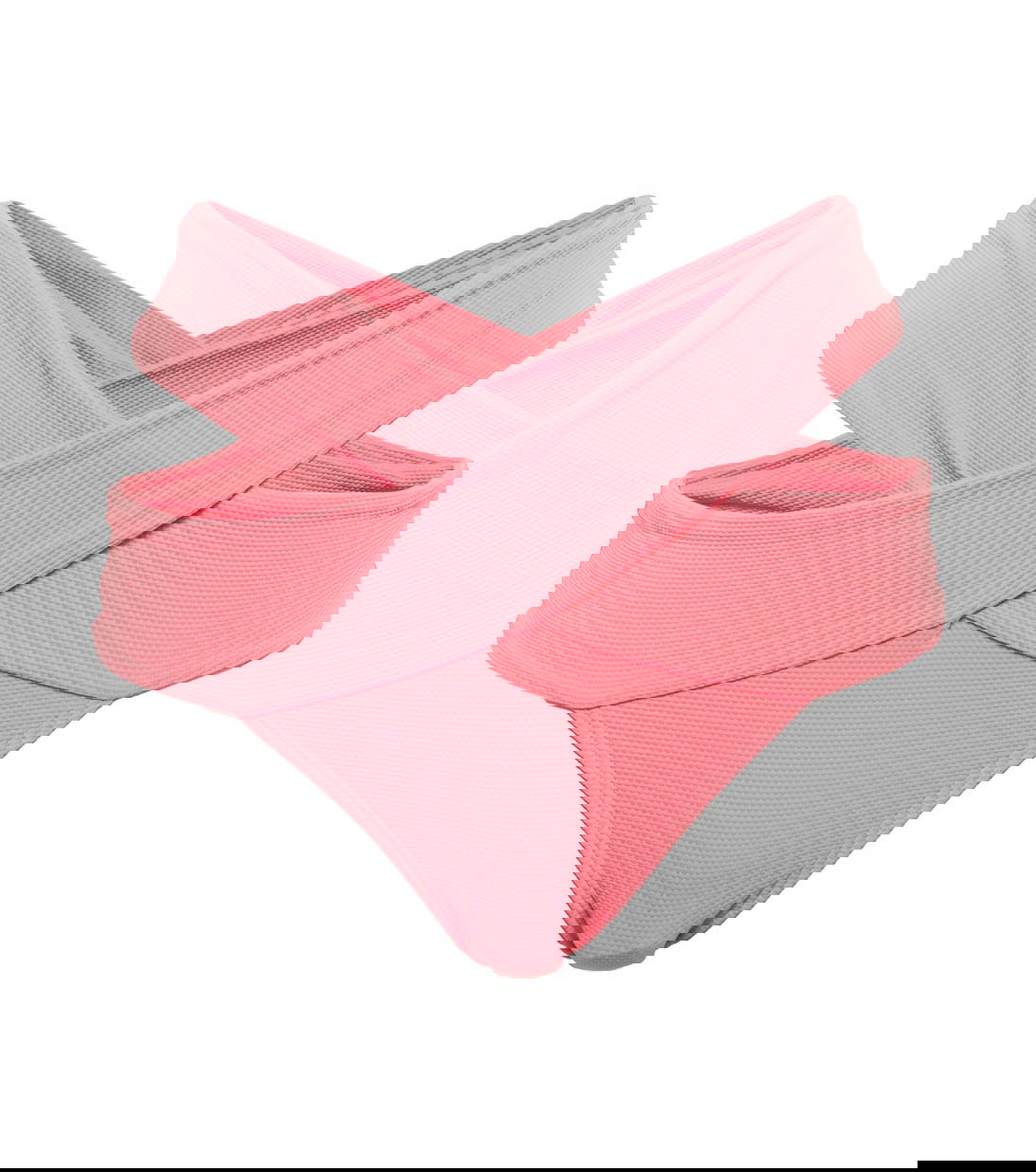 ALEXANDRA MIRO Tara Bikini Bottoms in Pink | endource