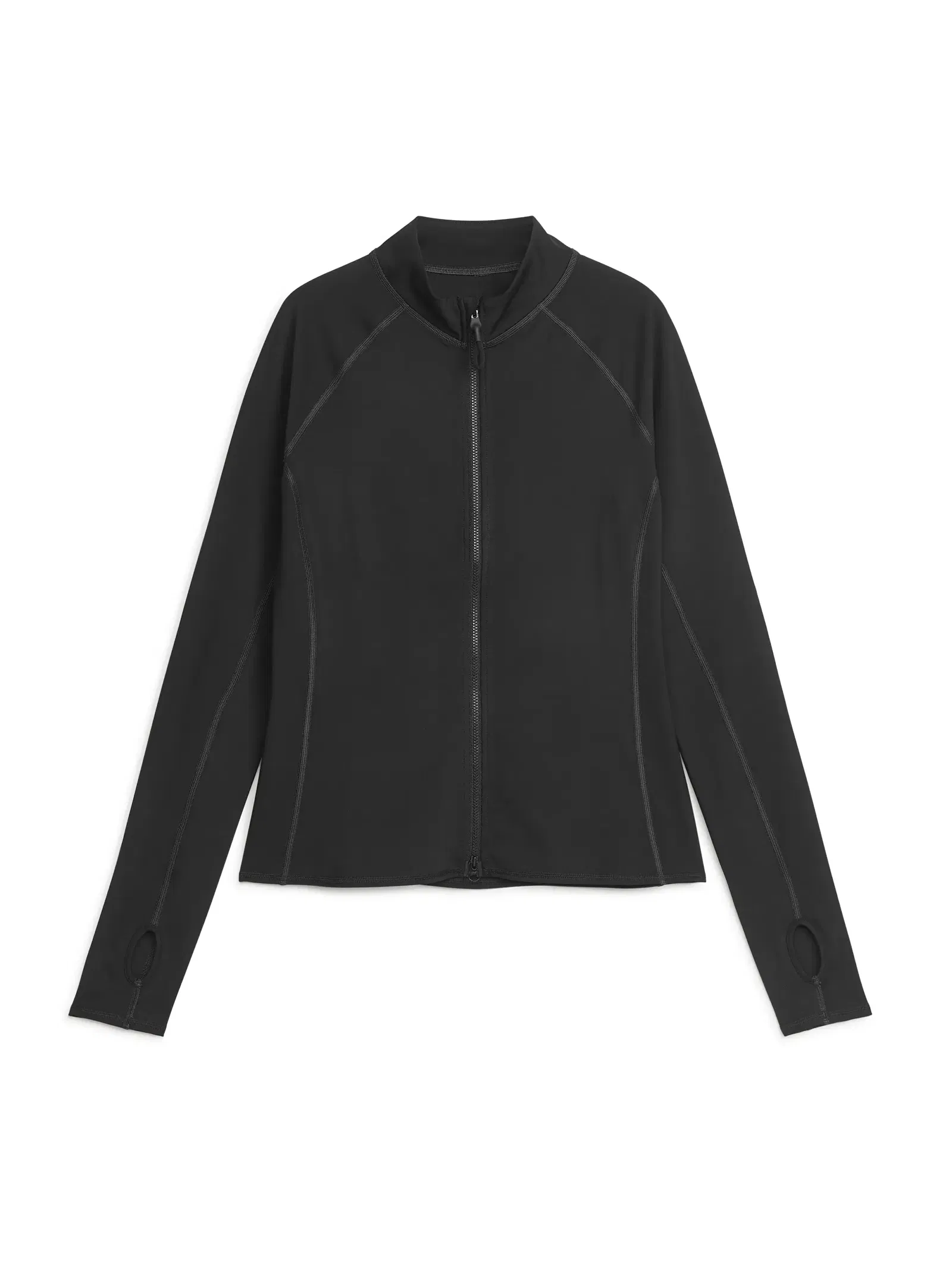 ARKET Contrast-Stitch Running Top | endource