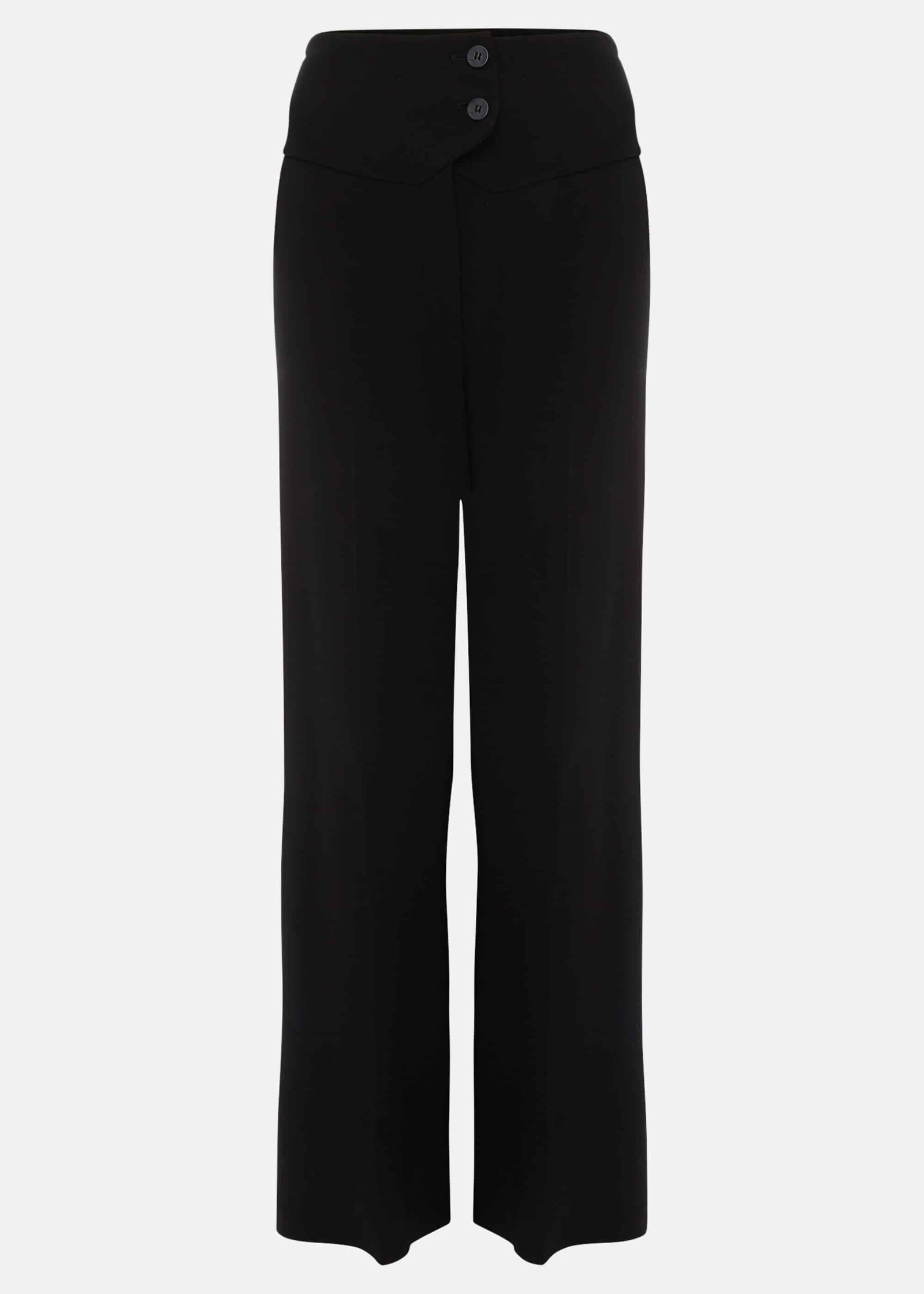 PHASE EIGHT Nellie Wide Leg Trousers in Black | endource