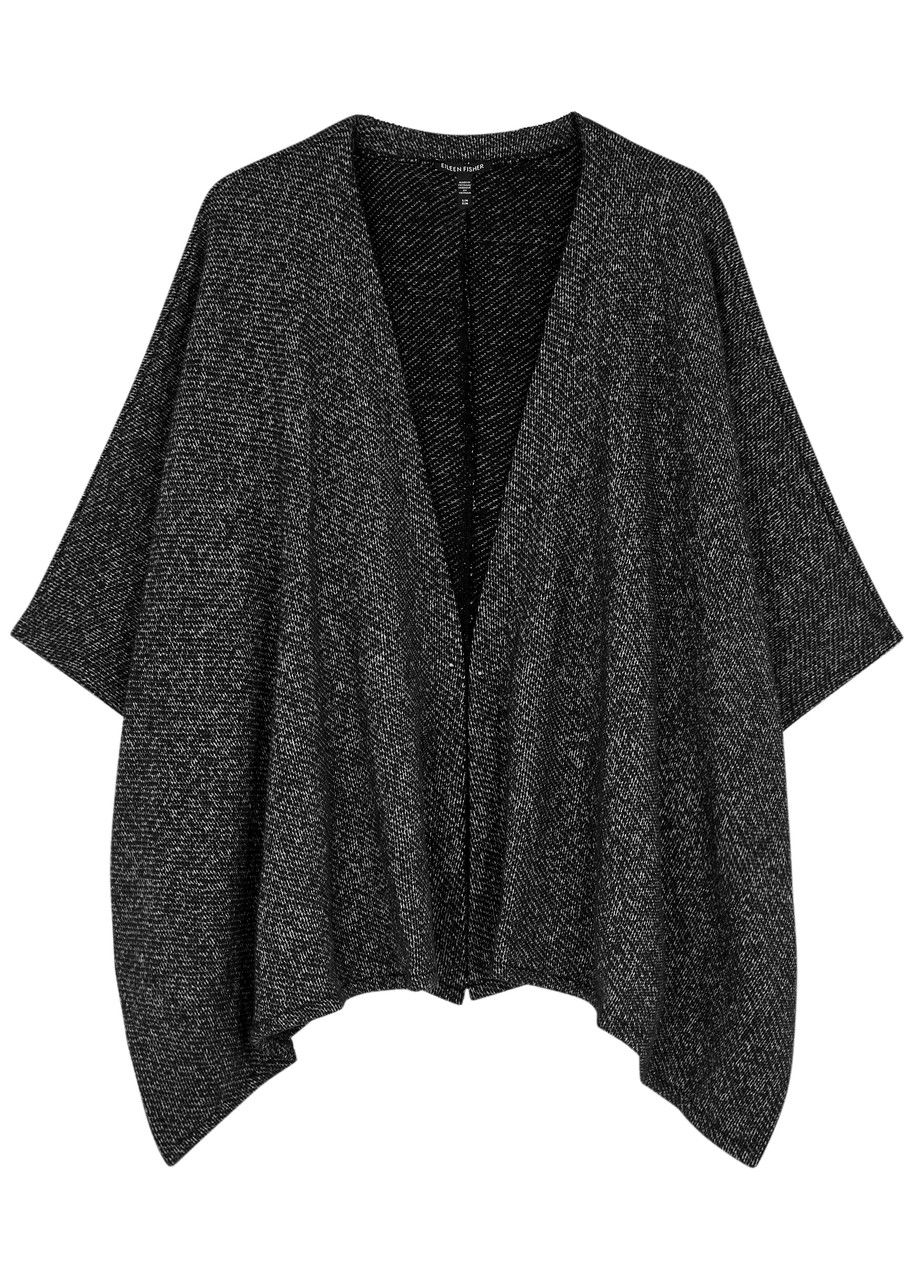EILEEN FISHER Knitted Cotton Cape | Endource