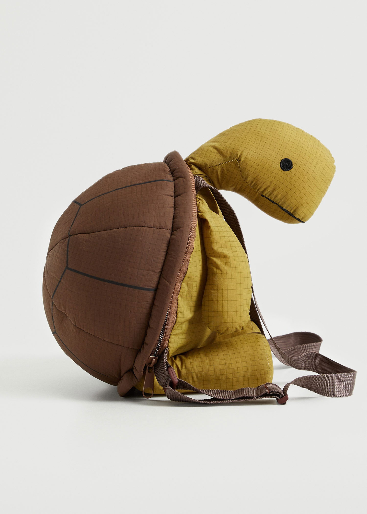 MANGO Turtle Backpack in Chocolate | endource
