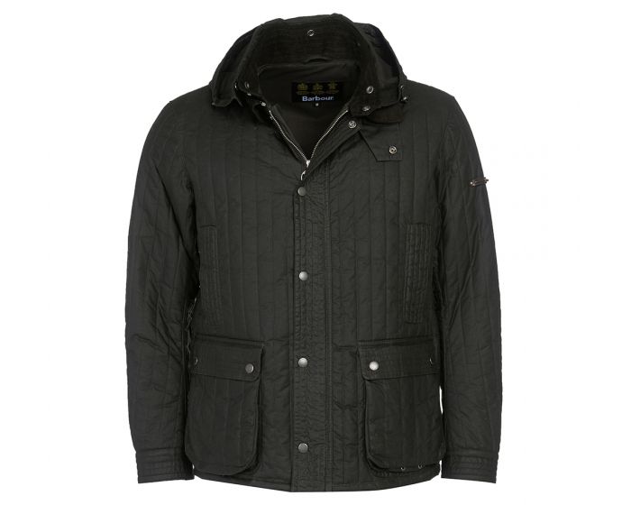 BARBOUR Gold Standard Supa-Convertible Waxed Cotton Jacket in Olive ...