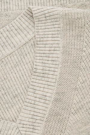 COS Deep V-Neck Knitted Jumper | endource