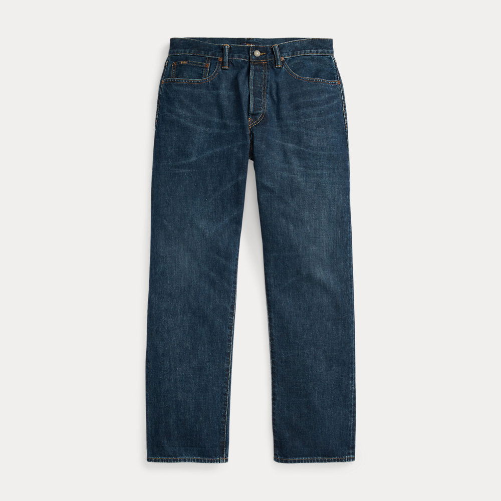 POLO RALPH LAUREN Vintage Classic Fit Selvedge Jean in Blue | endource