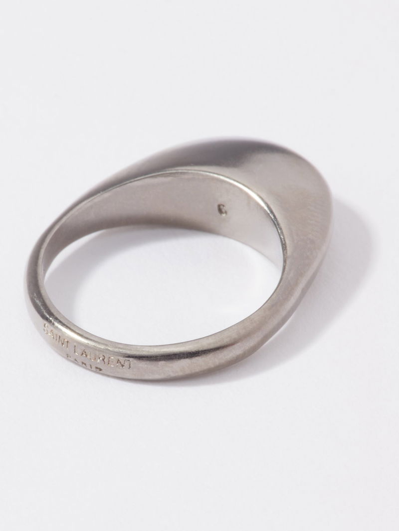 SAINT LAURENT Curved-Band Ring | endource