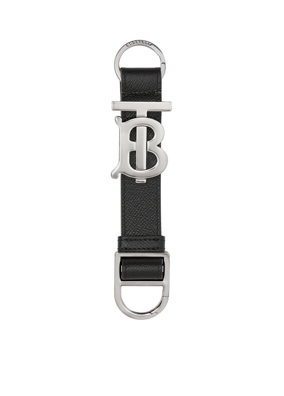 BURBERRY Monogram Motif Grainy Leather Key Ring | endource