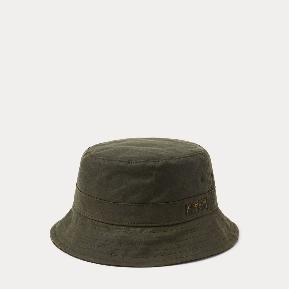 POLO RALPH LAUREN Oilcloth Bucket Hat in Green | Endource