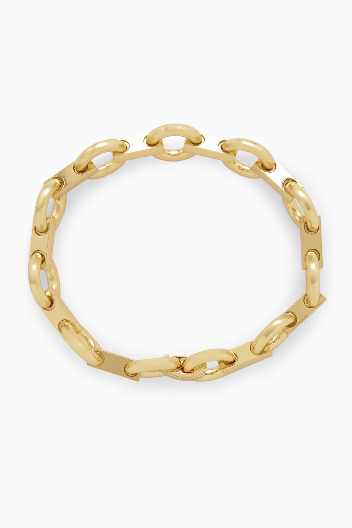 COS Circular-Link Bracelet in GOLD | endource