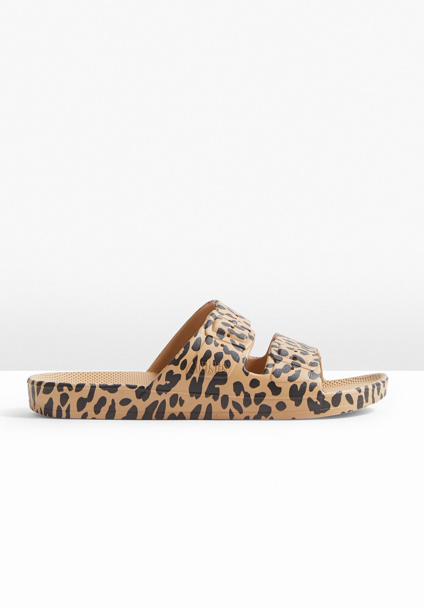 HUSH Freedom Moses Slides in True Leopard | endource