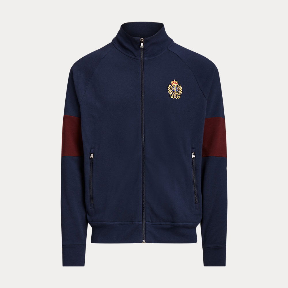 POLO RALPH LAUREN Crest Big Pony Mesh Track Jacket | endource