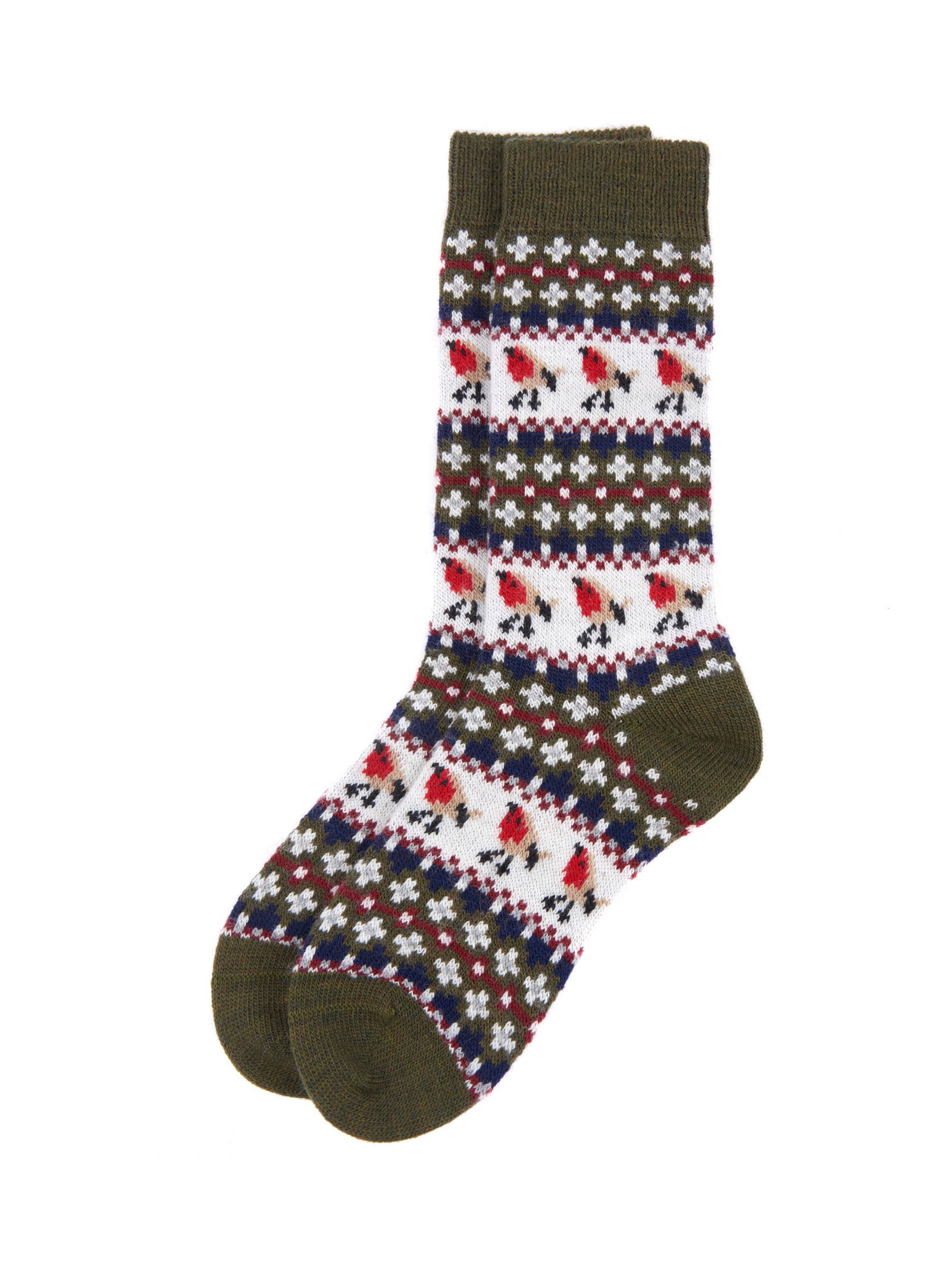 BARBOUR Robin Fair Isle Socks | endource