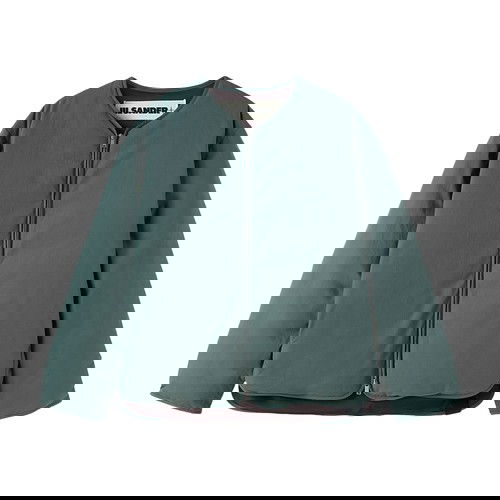 JIL SANDER Down Jacket in Green | endource