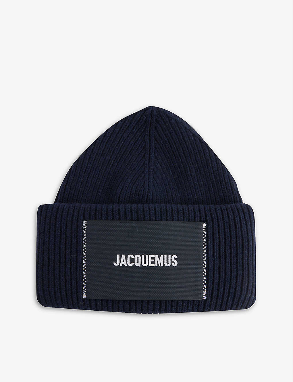 JACQUEMUS Le Bonnet Branded Wool-Blend Hat | endource