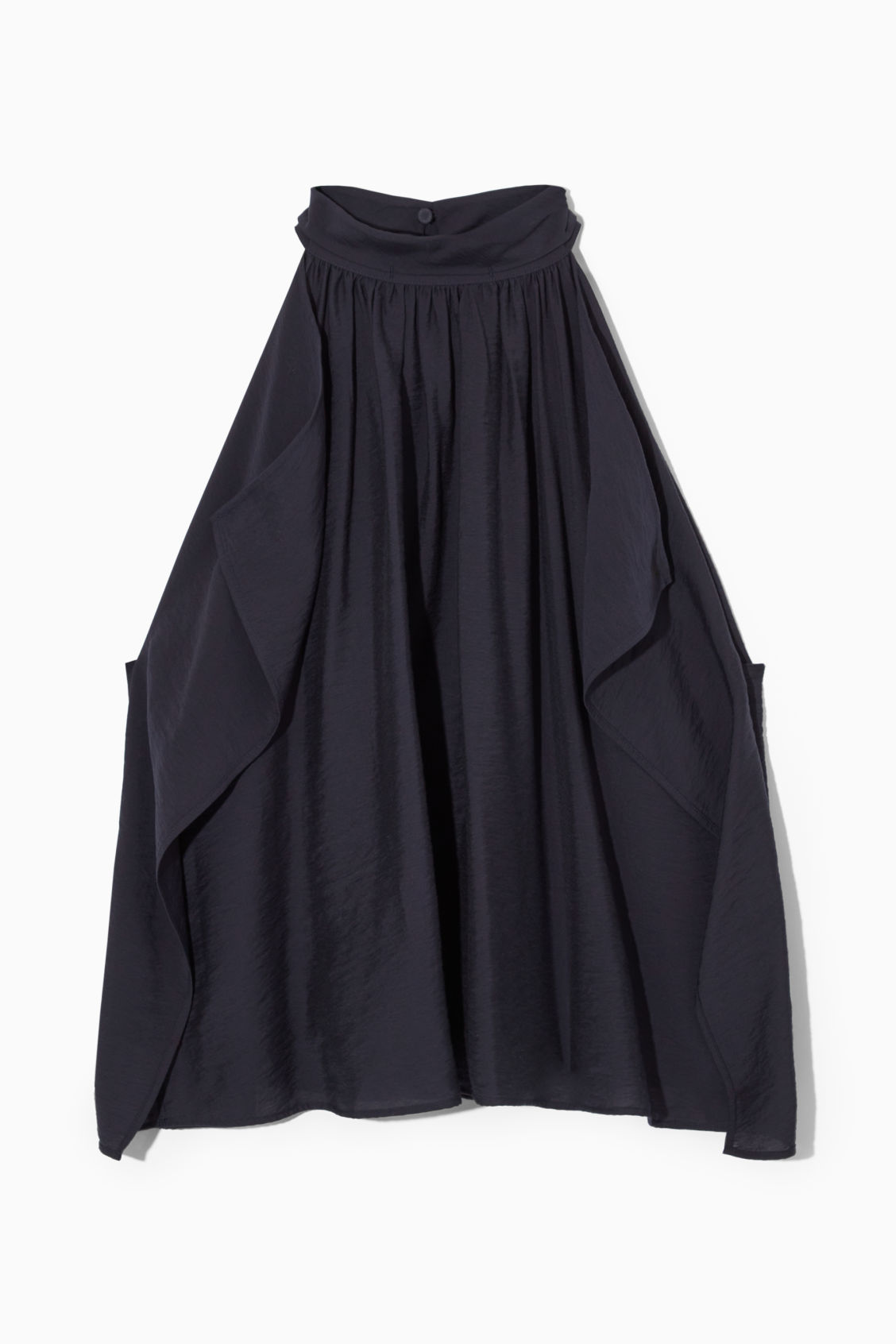 COS Floaty Halterneck Tank Top in NAVY | endource