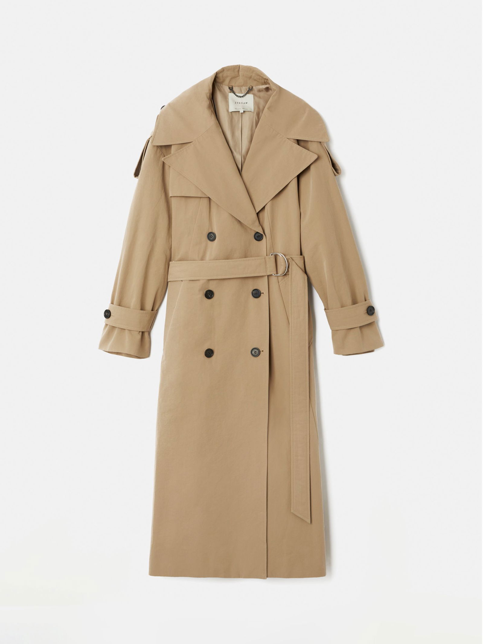 Buy JIGSAW Oversized Cotton Trench Coat | Relove