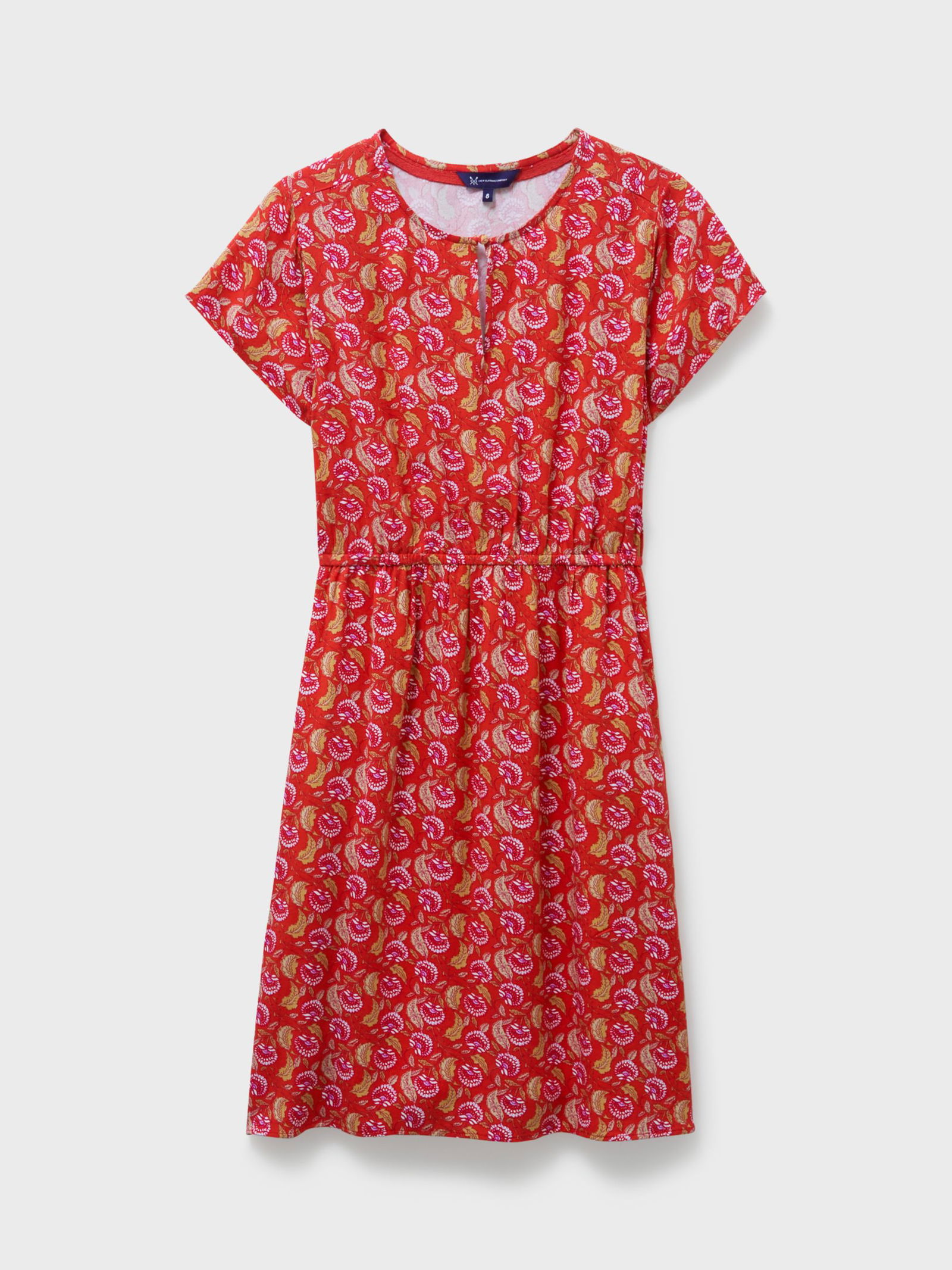 CREW CLOTHING Myra Summer Dress in Raspberry Pink | Endource
