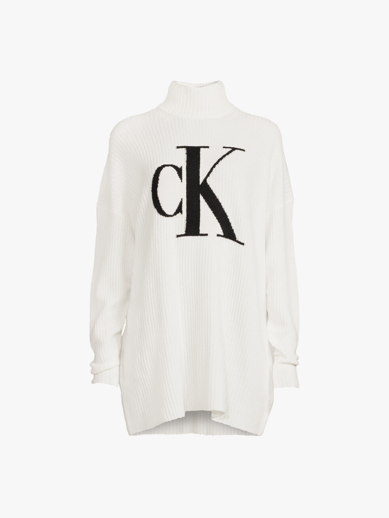 CALVIN KLEIN Oversized CK Sweater in Ivory | endource