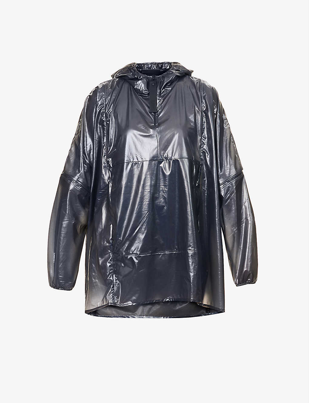 RAINS Ultralight Hooded Shell Jacket in BLACK | endource