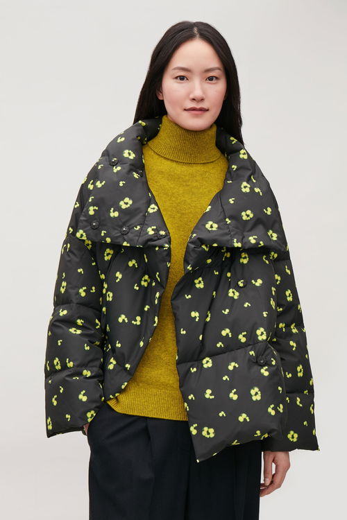 COS Printed Puffer Jacket | endource