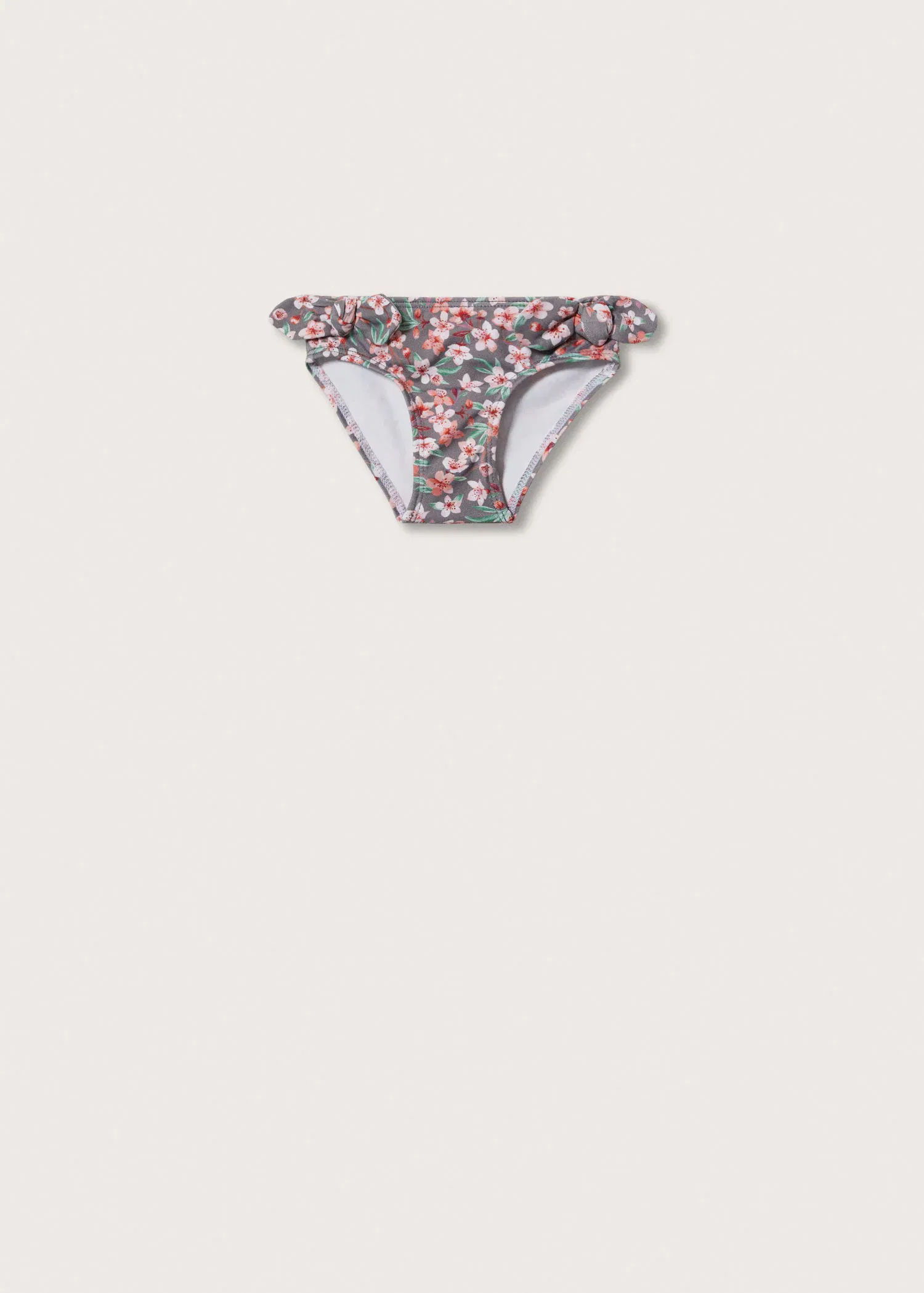 MANGO Ruffled Floral Bikini Bottom | endource