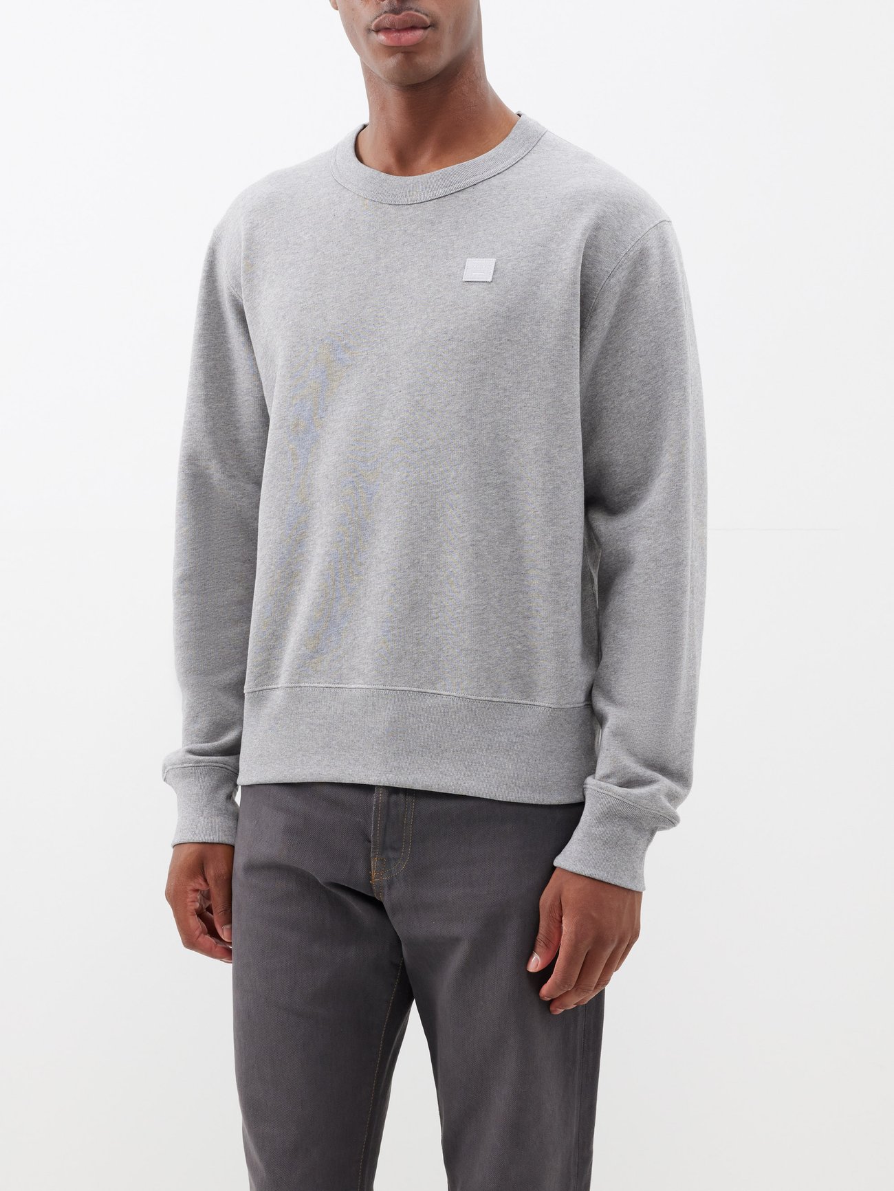 ACNE STUDIOS Fairah Face-Patch Sweatshirt | endource