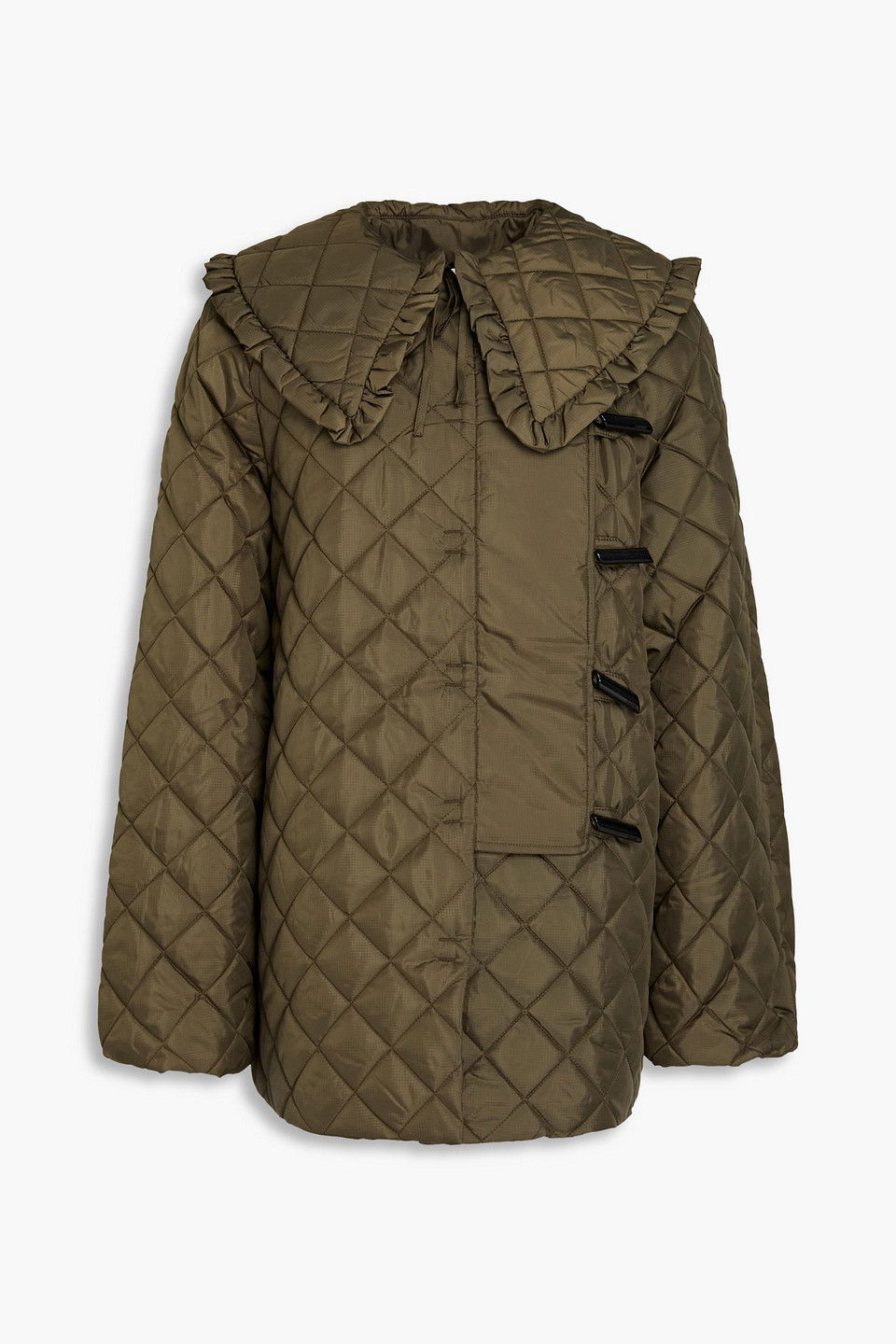 GANNI Quilted Shell Jacket | endource