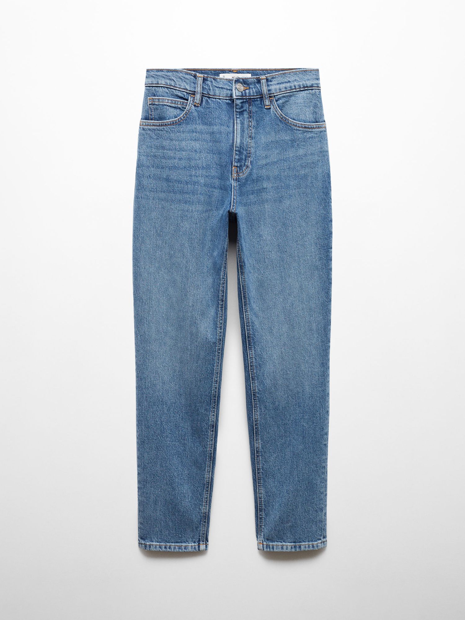 MANGO New Mom Cropped Jeans | endource