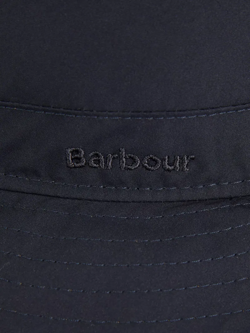 BARBOUR Harriet Showerproof Sports Hat in Navy | Endource
