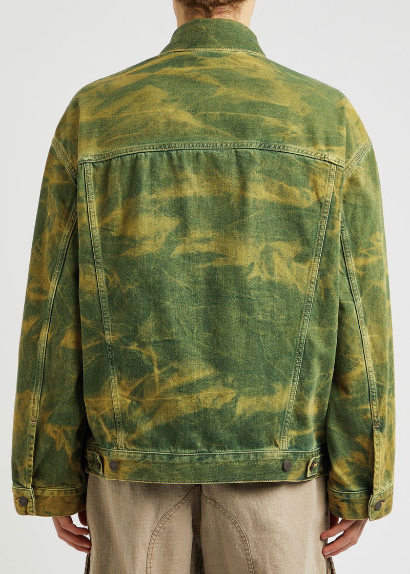 ACNE STUDIOS Kataya Bleached Denim Jacket | endource