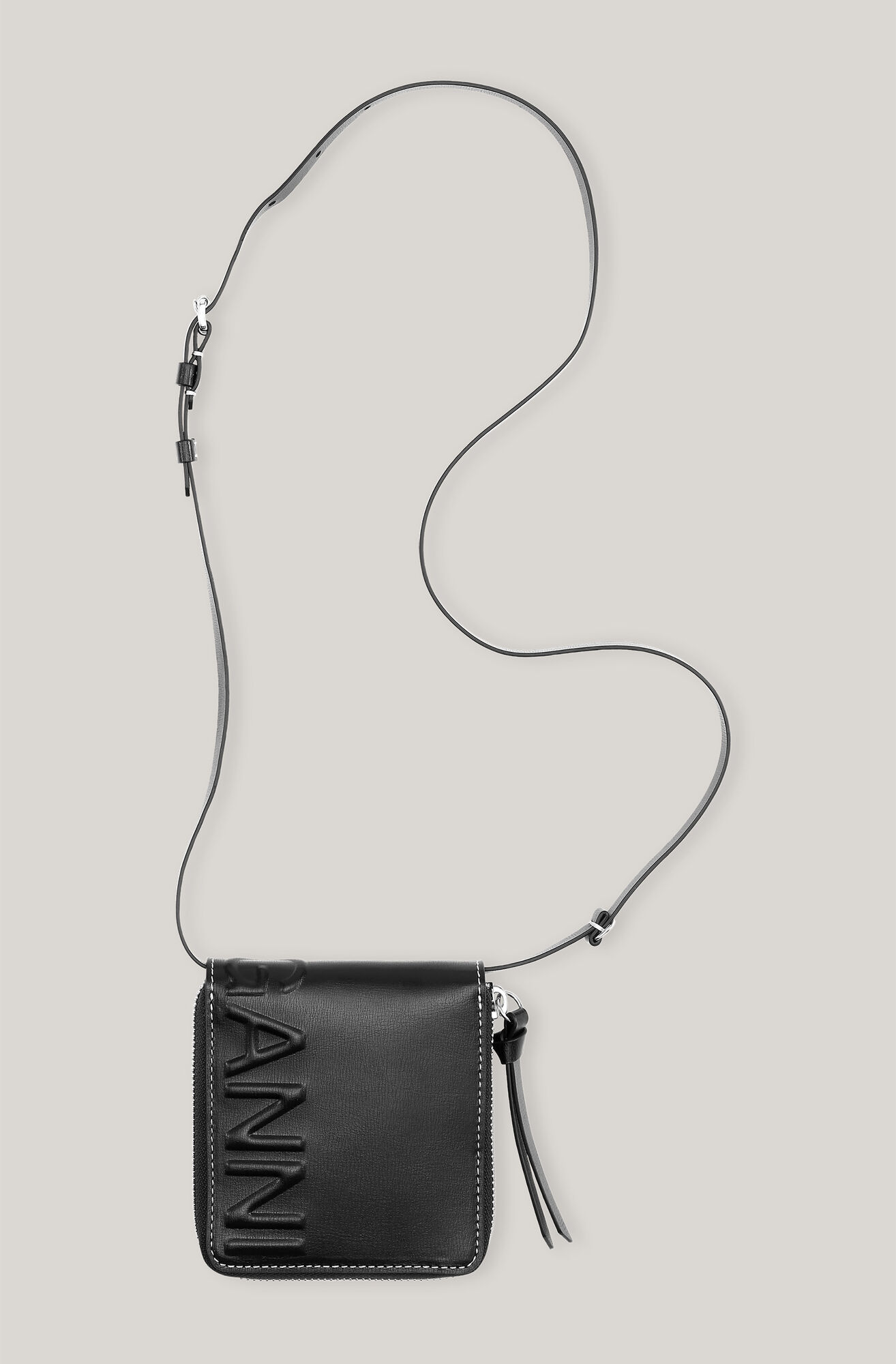 GANNI Necklace Logo Wallet | endource